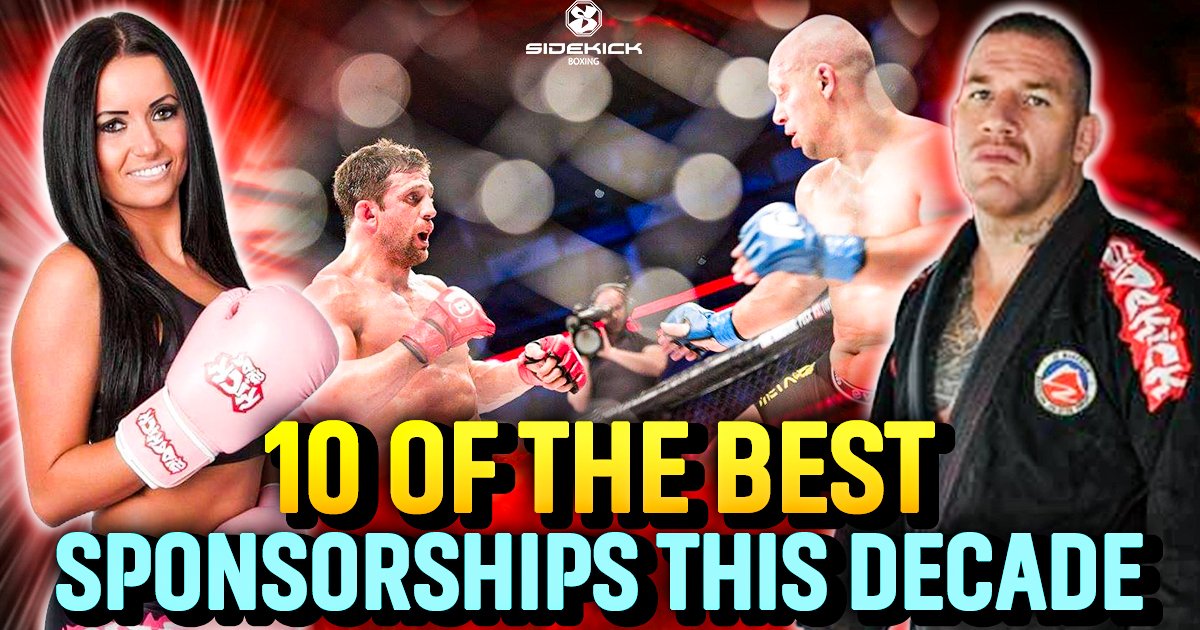 10 of the best sponsorships this decade! - Sidekick Boxing