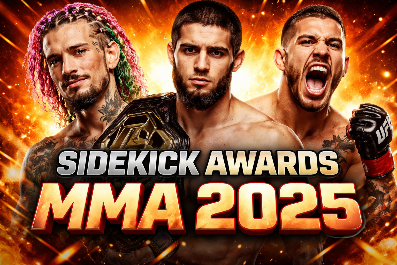 Sidekick Awards For MMA (UFC) 2025 - Sidekick Boxing