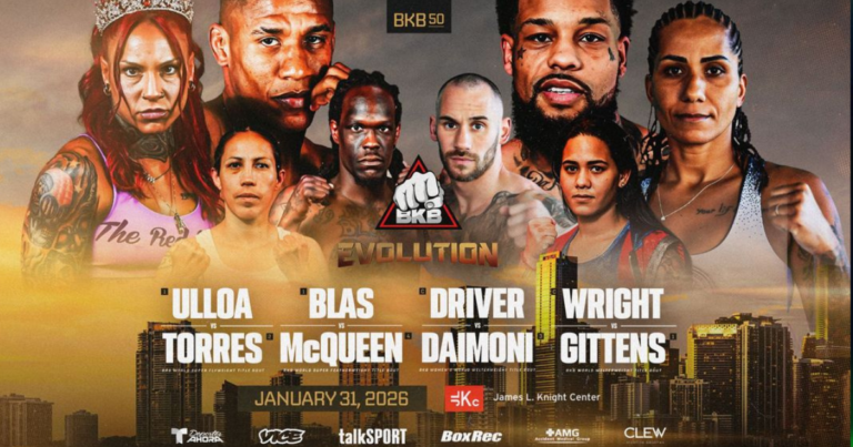 BKB 50: Evolution Full Fight Card And Event Details - Sidekick Boxing