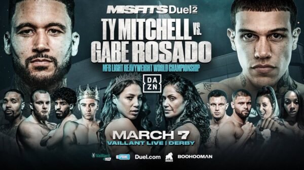 Misfits Duel 2: Ty Mitchell vs Gabriel Rosado prediction and fight ...